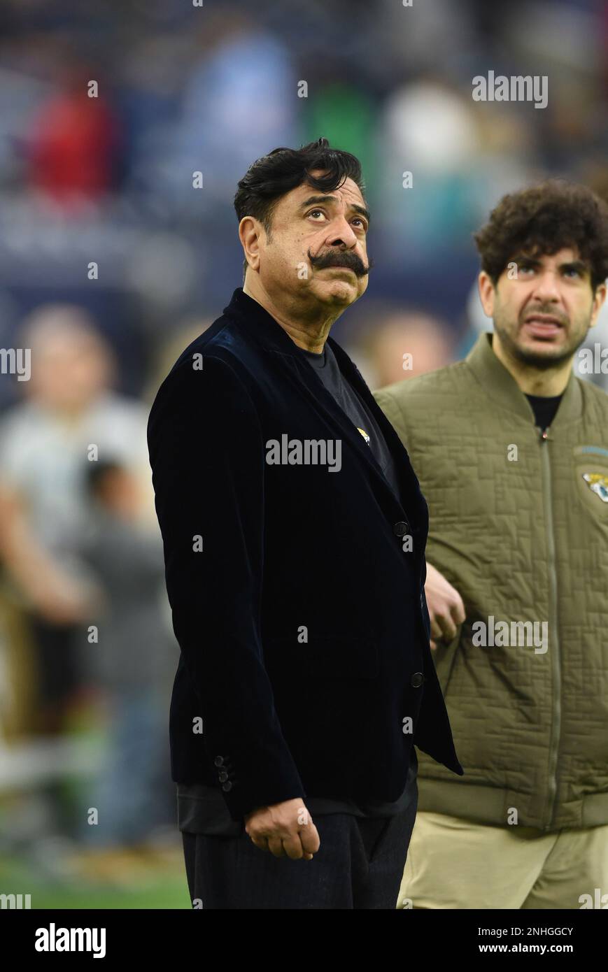 HOUSTON, TX - JANUARY 01: Jacksonville Jaguars owner Shahid Khan ...