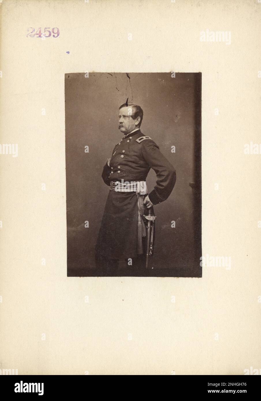 Gen. James H. Van Allen 19th Century Mathew Brady, Quartermaster, and ...