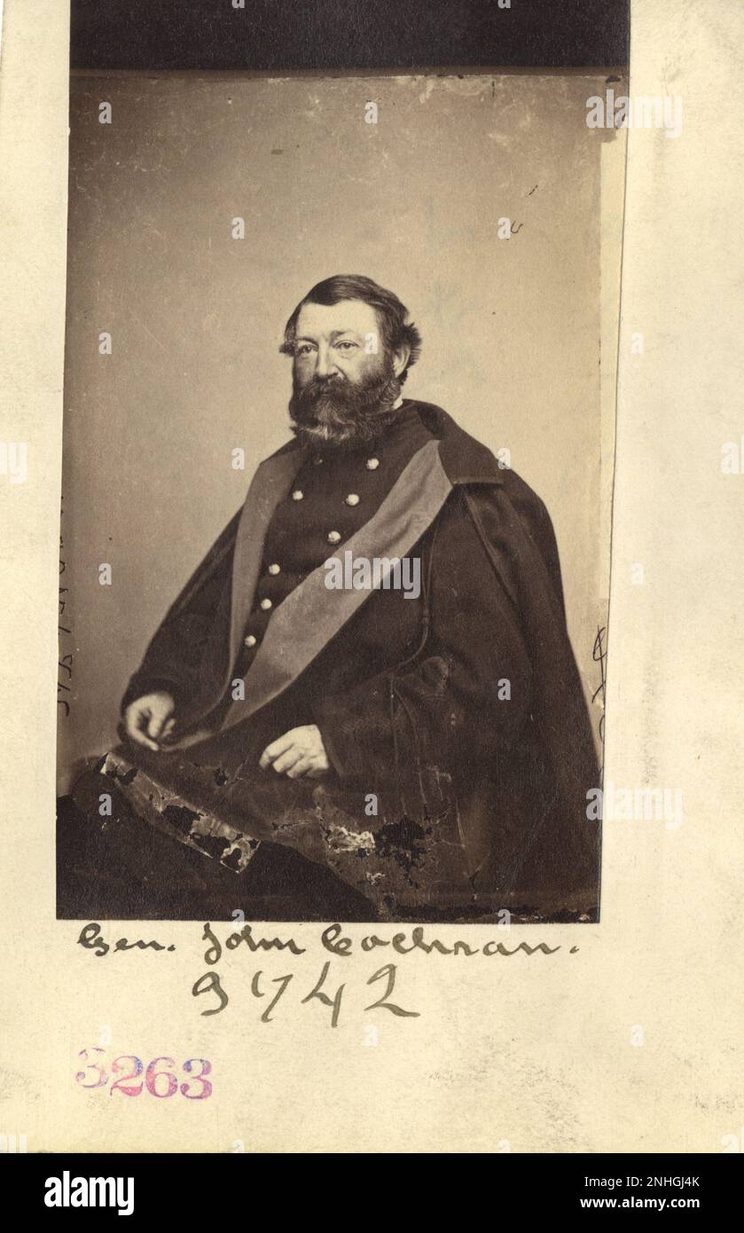 Gen. John Cochrane 19th Century Mathew Brady, Quartermaster, and Other ...
