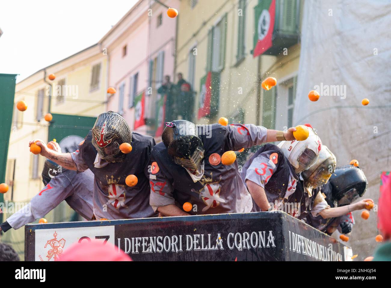 The historical carnival of ivrea 2023 hi-res stock photography and ...