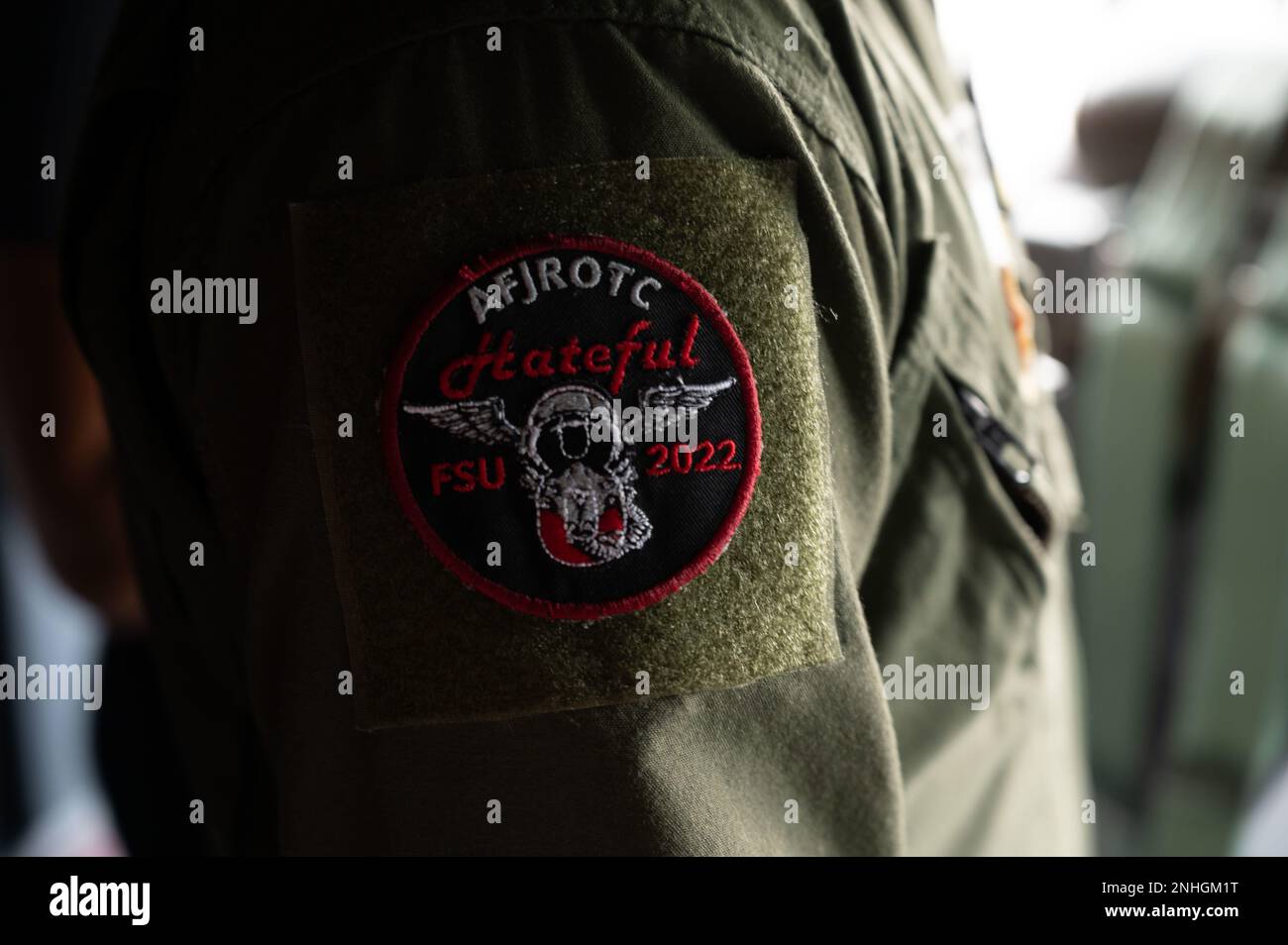 Col. Bryan Preece, 130th Airlift Wing Commander, speaks at the Summer U ...