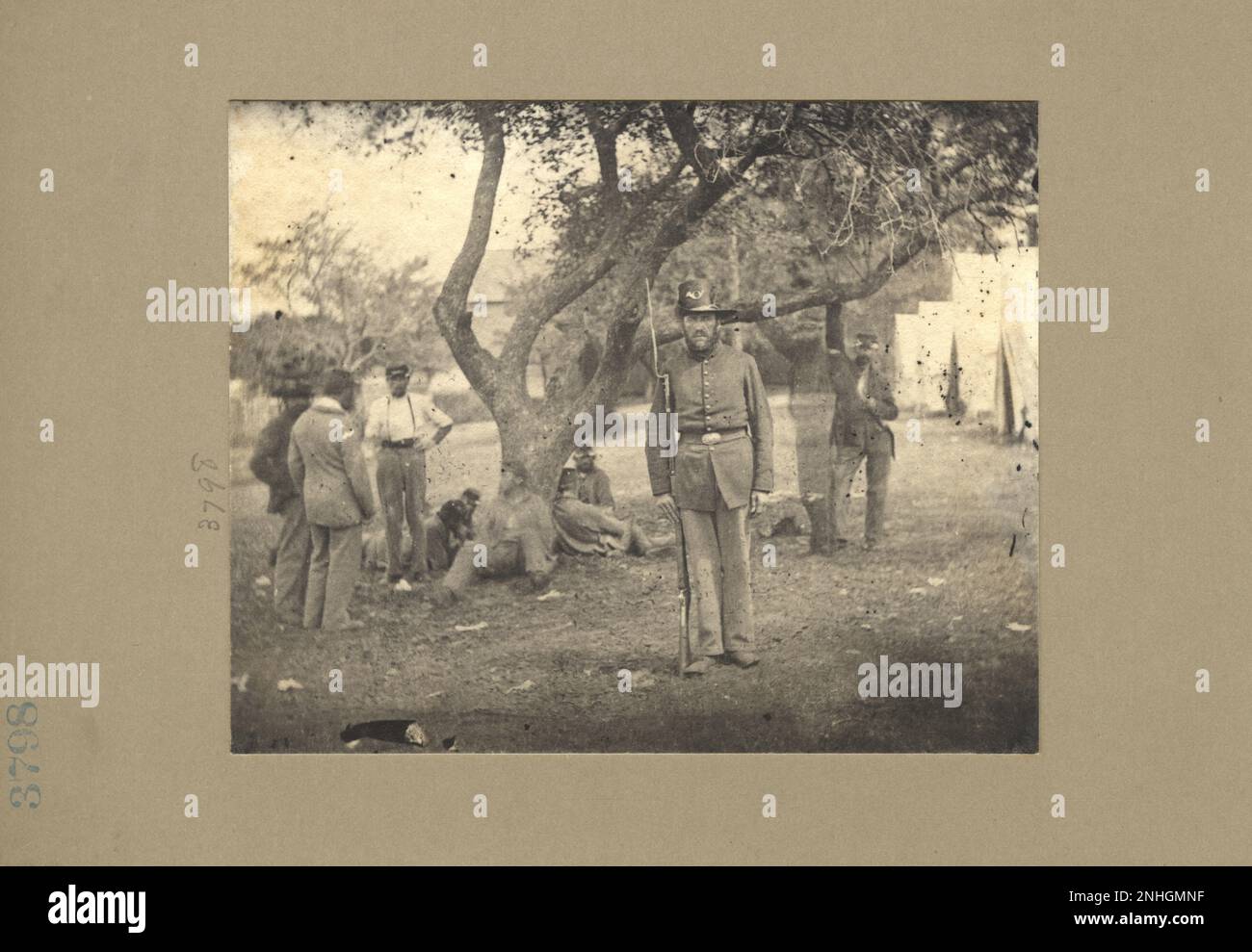 Private of 4th Michigan Infantry 19th Century Mathew Brady ...