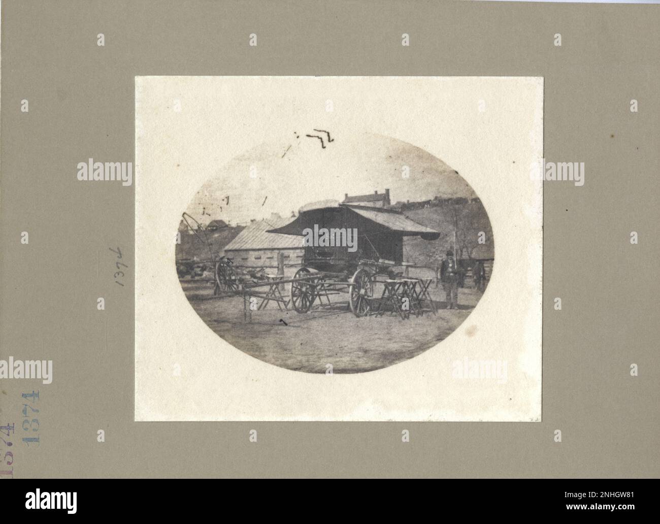 Army of the Cumberland, headquarters wagon of General Thomas 19th ...