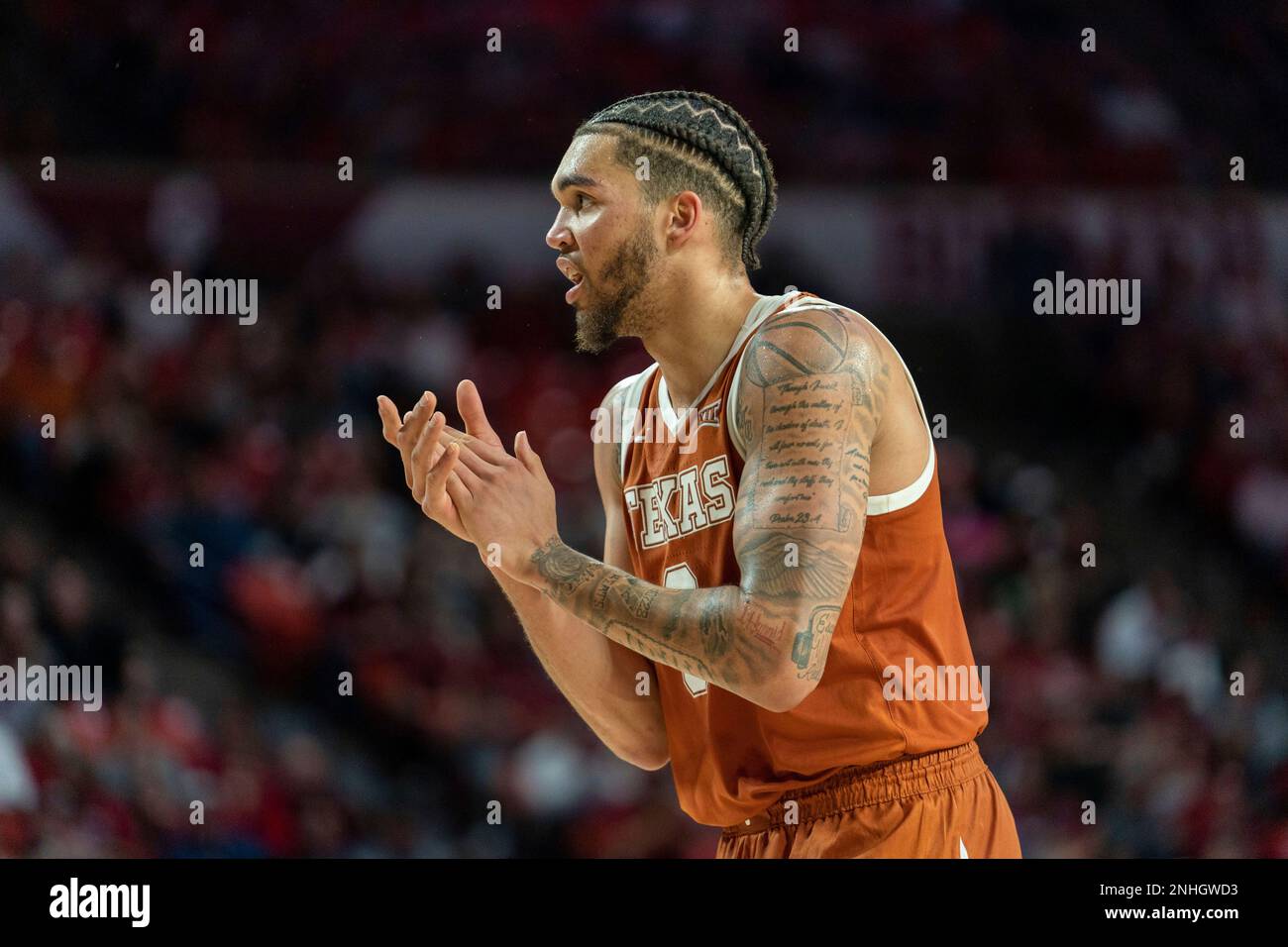 NORMAN, OK - DECEMBER 31: Texas Longhorns forward Timmy Allen (0 ...