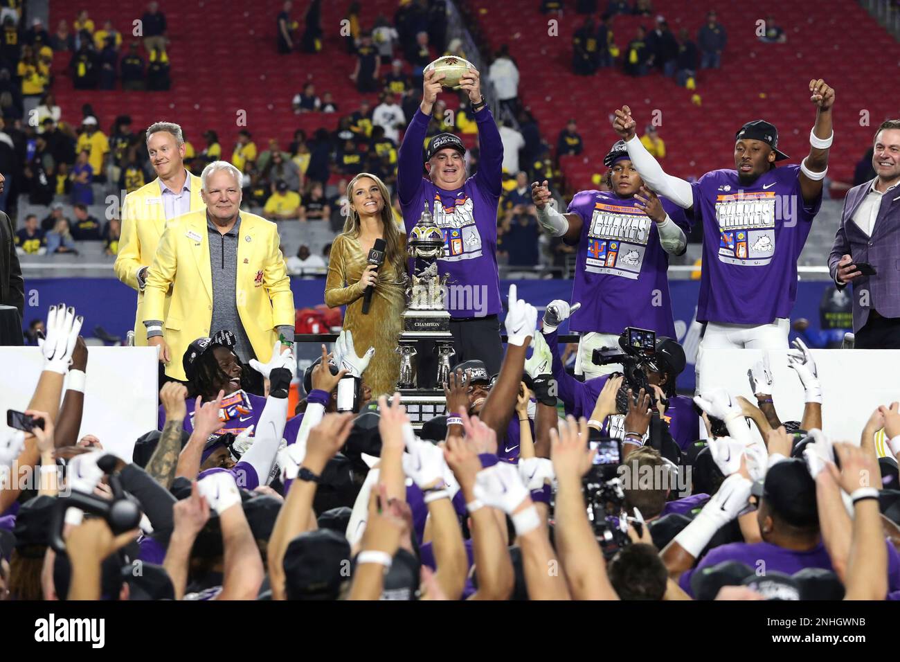 Glendale Az December 31 Texas Christian Horned Frogs Head Coach