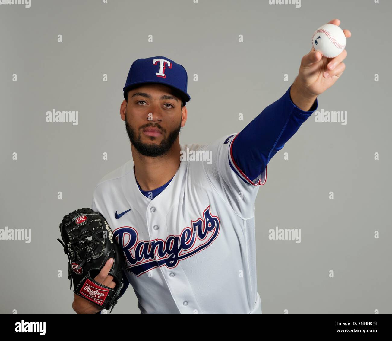 This is a 2023 photo of Antoine Kelly of the Texas Rangers baseball ...