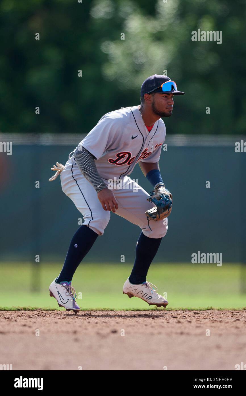 FCL Tigers second baseman Alvaro Gonzalez (44) during a Florida Complex ...