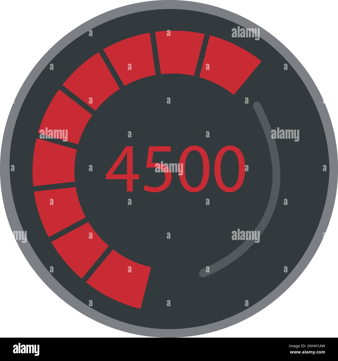 Car dashboard icon cartoon vector. Auto engine Stock Vector Image & Art ...