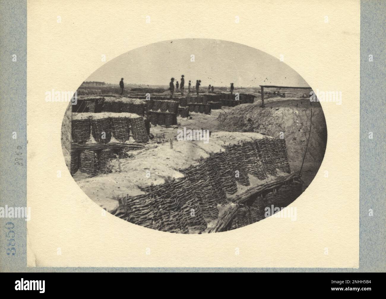 Fort Sedgwick, Petersburg lines, Virginia, 1865 19th Century Mathew ...