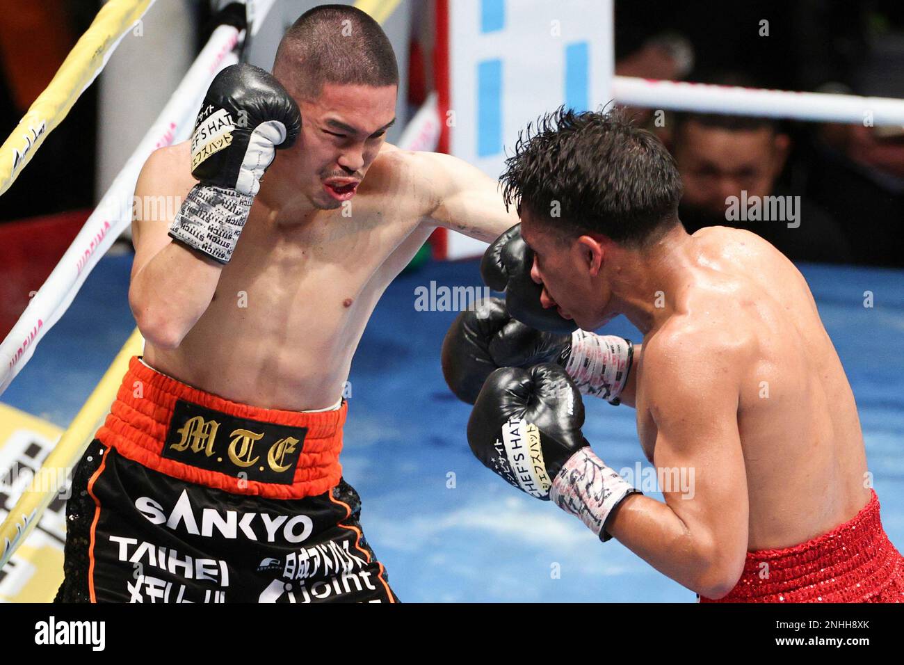 World Boxing Organization super flyweight champion Kazuto Ioka of Japan ...