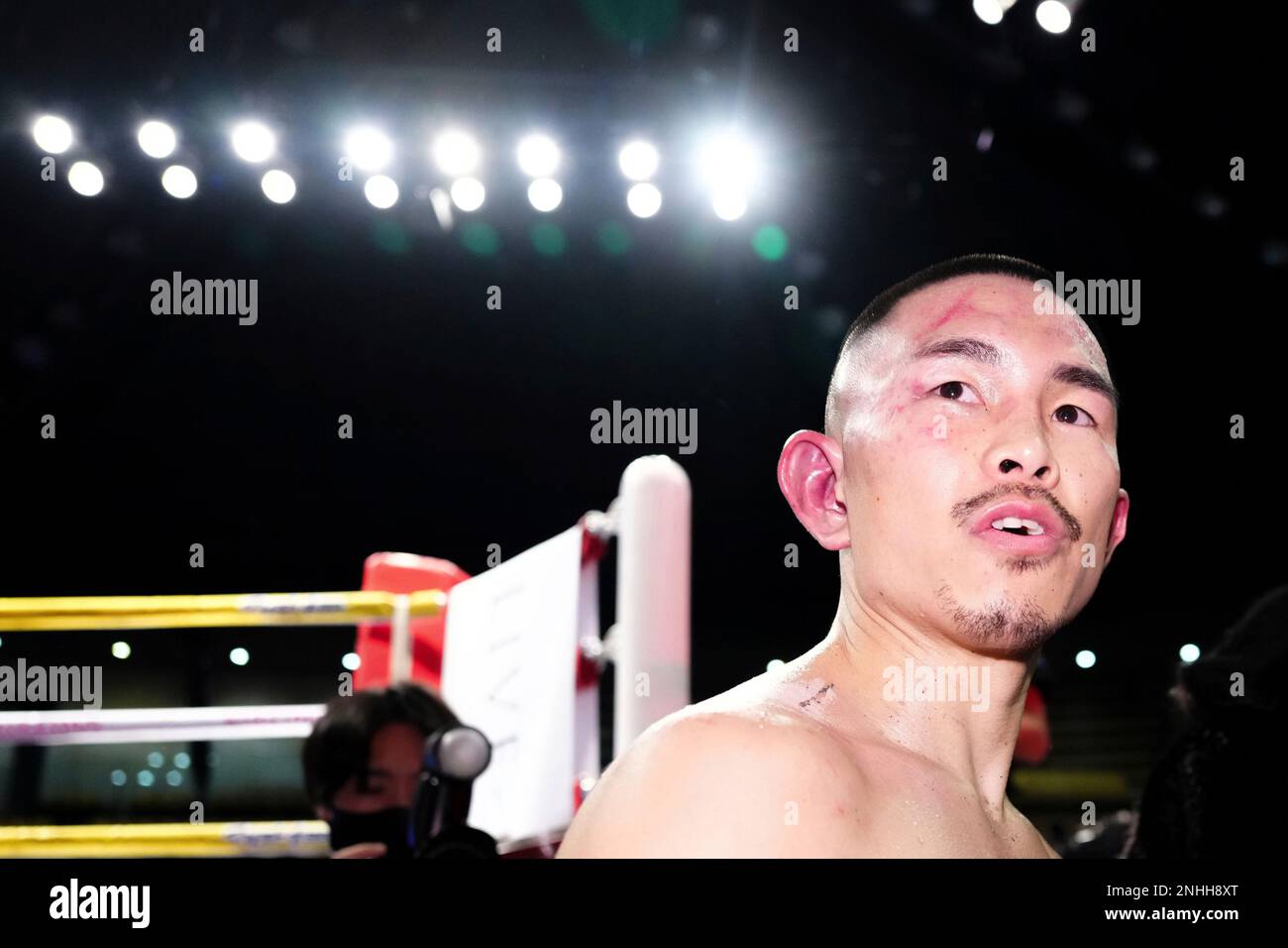 World Boxing Organization super flyweight champion Kazuto Ioka of Japan ...