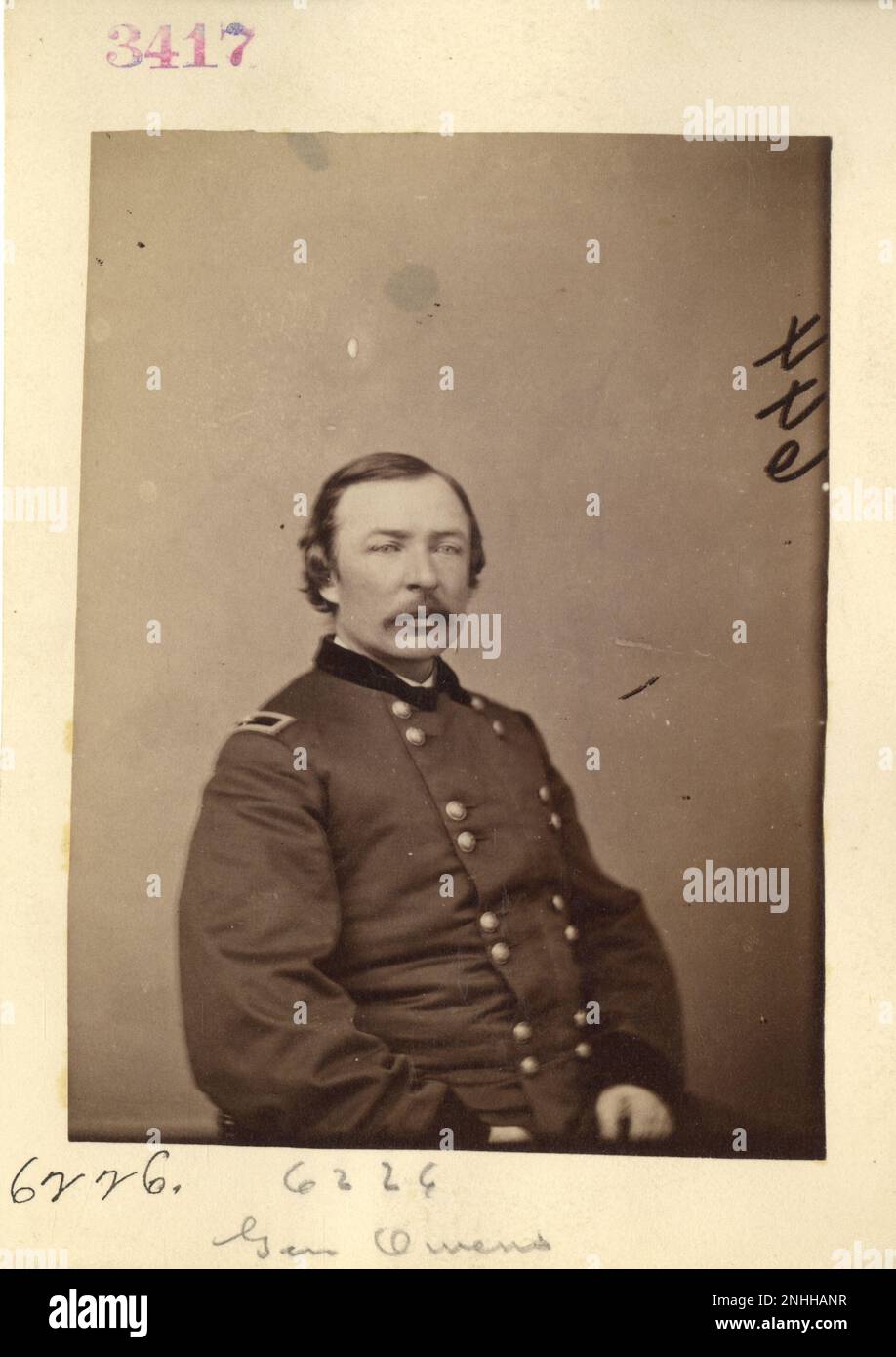 Gen. Joshua T. Owen 19th Century Mathew Brady, Quartermaster, and Other Civil War Photographs ...