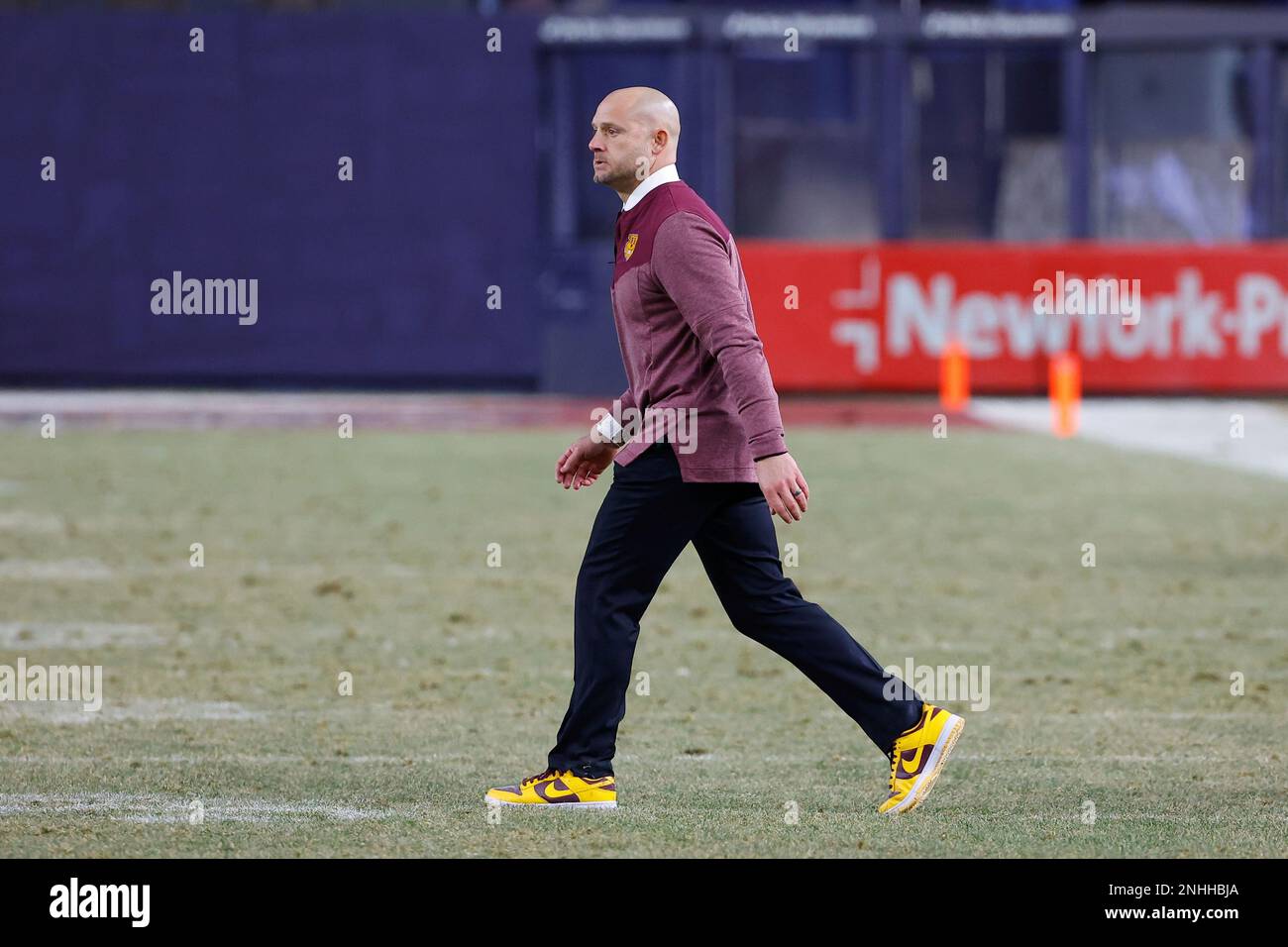 BRONX, NY - DECEMBER 29: Minnesota Golden Gophers head coach P.J. Fleck ...