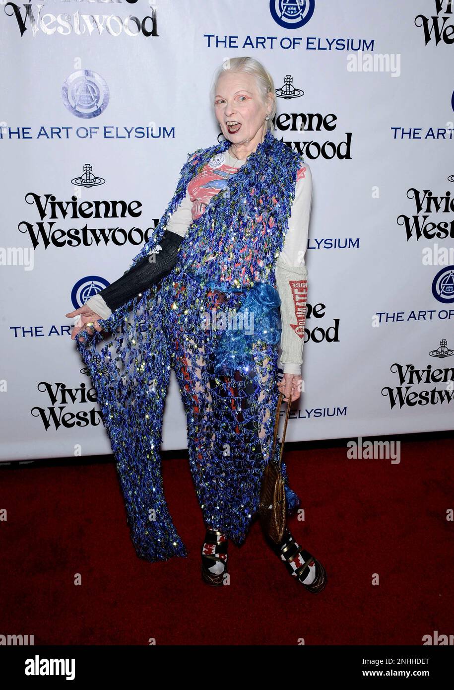 DECEMBER 29th 2022: Vivienne Westwood - famed fashion designer and ...