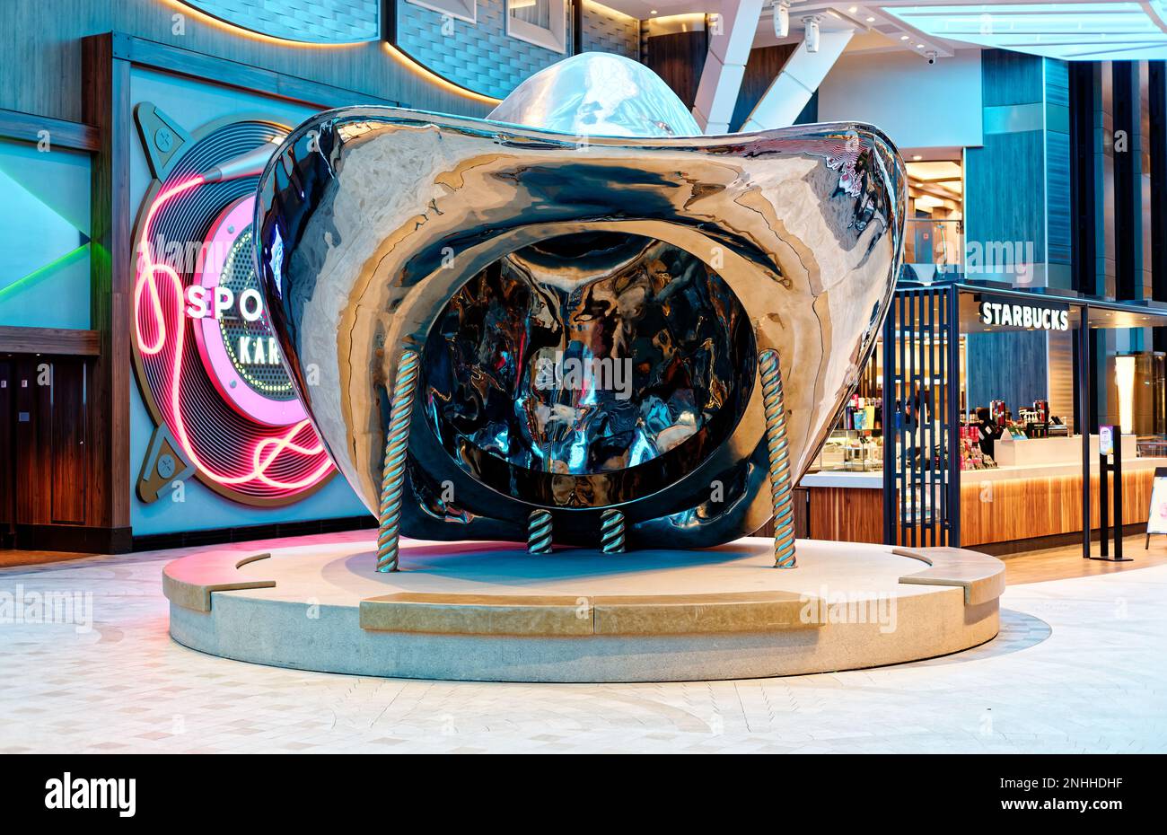 MIAMI, FLORIDA - January 29, 2023: Royal Caribbean operate over 25 ...