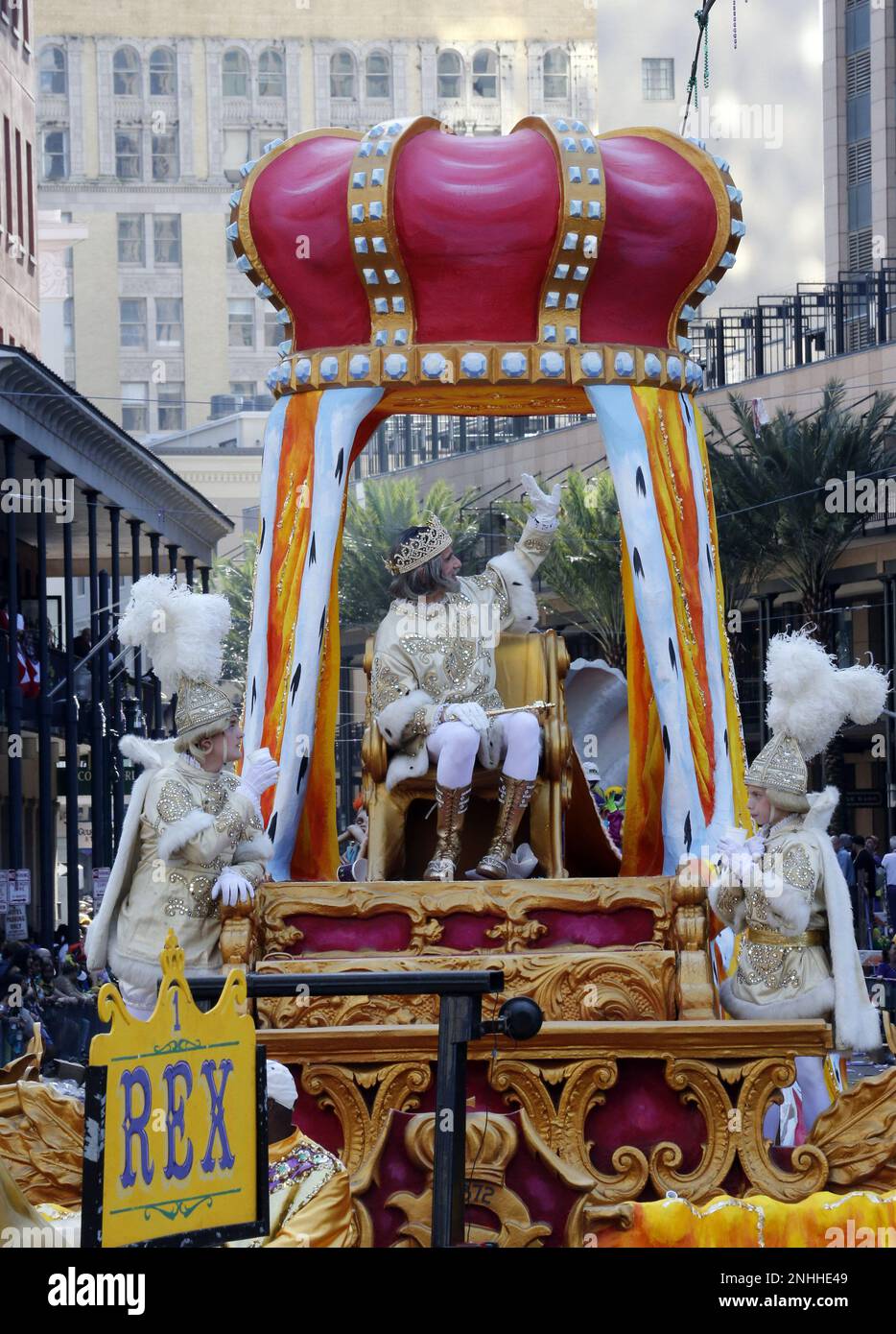 Rex king mardi gras new hi-res stock photography and images - Alamy