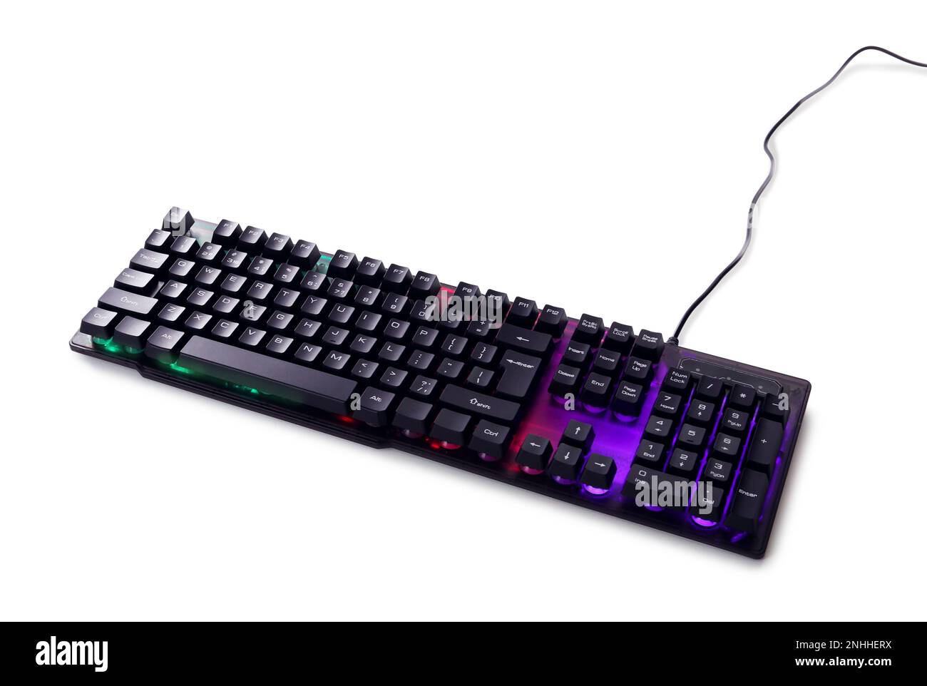 Modern stylish black gaming Cut Out Stock Images & Pictures - Alamy