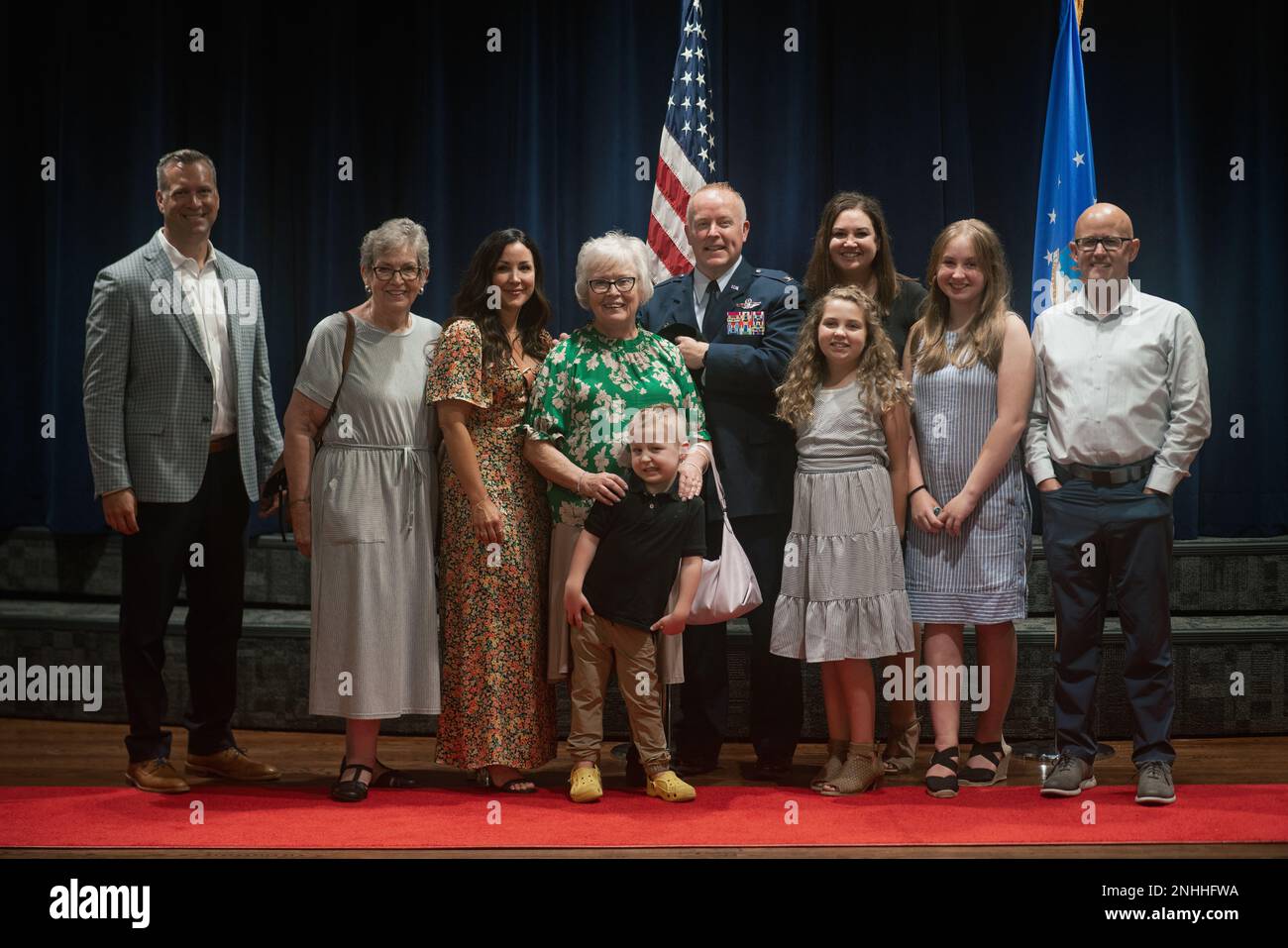 U.S. Air Force Col. Adam Bingham, 6th Air Refueling Wing commander ...