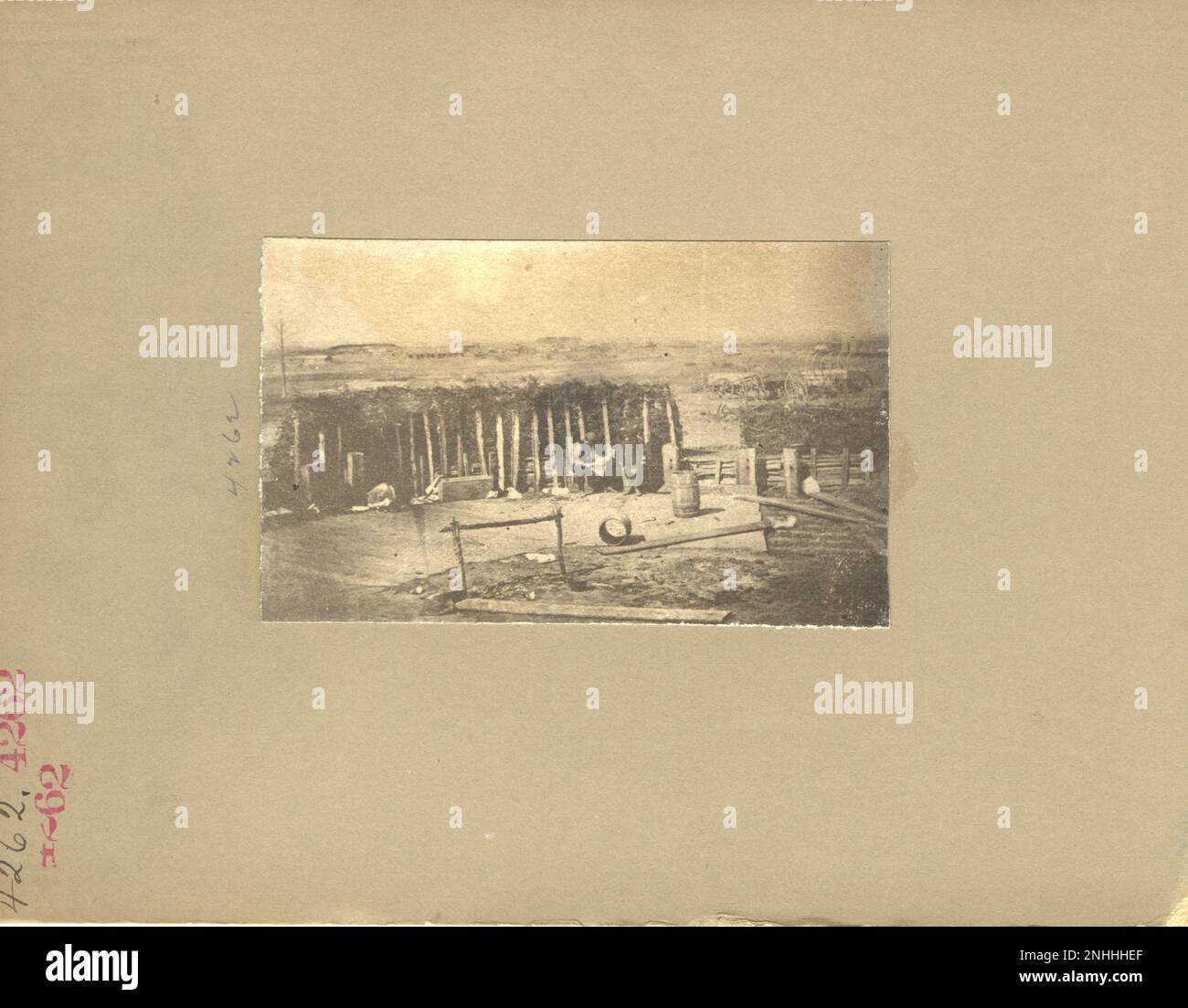 Deserted Confederate fort 19th Century Mathew Brady, Quartermaster, and ...