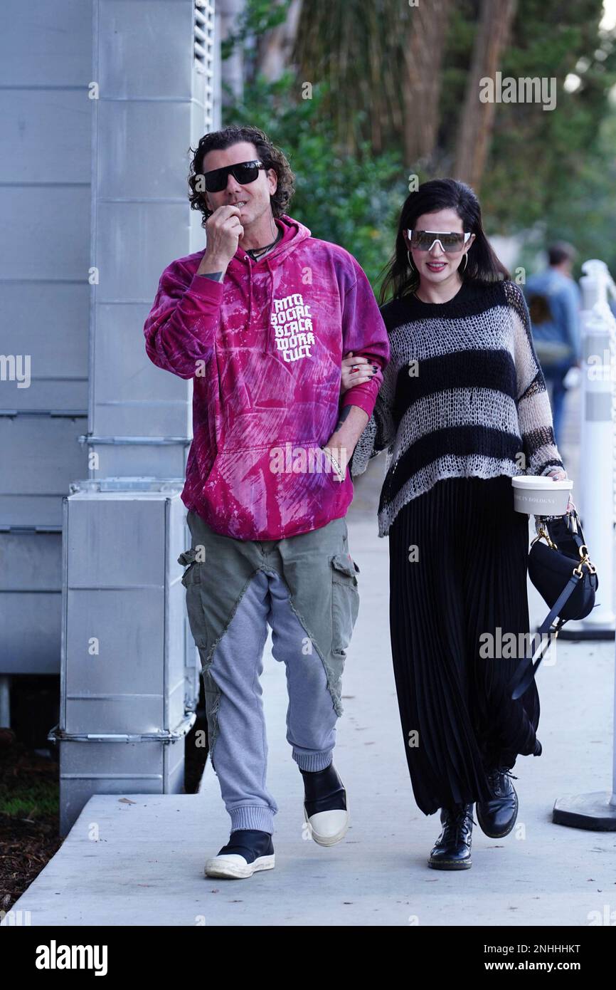 Photo by: gotpap/STAR MAX/IPx 2022 12/28/22 Gavin Rossdale and Courtney ...