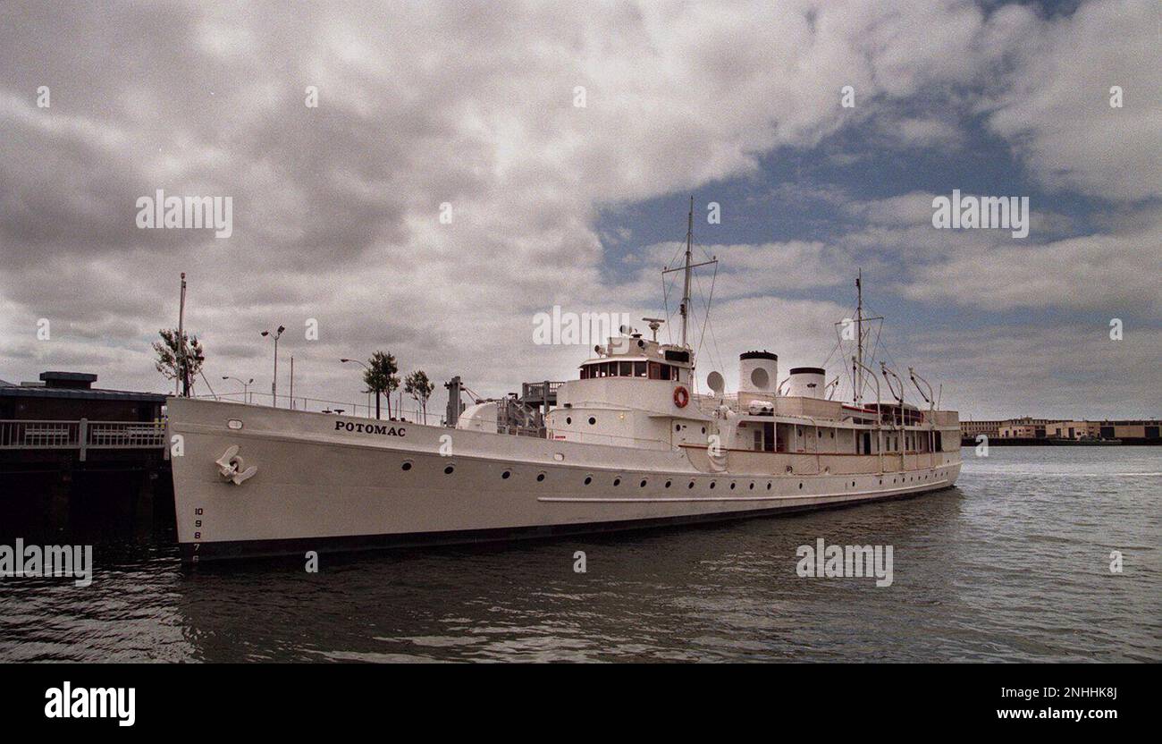 POTOMAC 1/08MAY95/MN/MACOR President Franklin D. Roosevelt's yacht ...