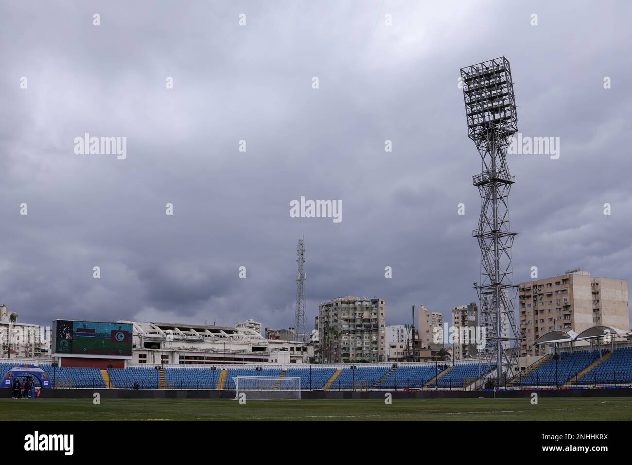 Egypt, Alexandria - 21 February 2023 - A general view of the Alexandria ...