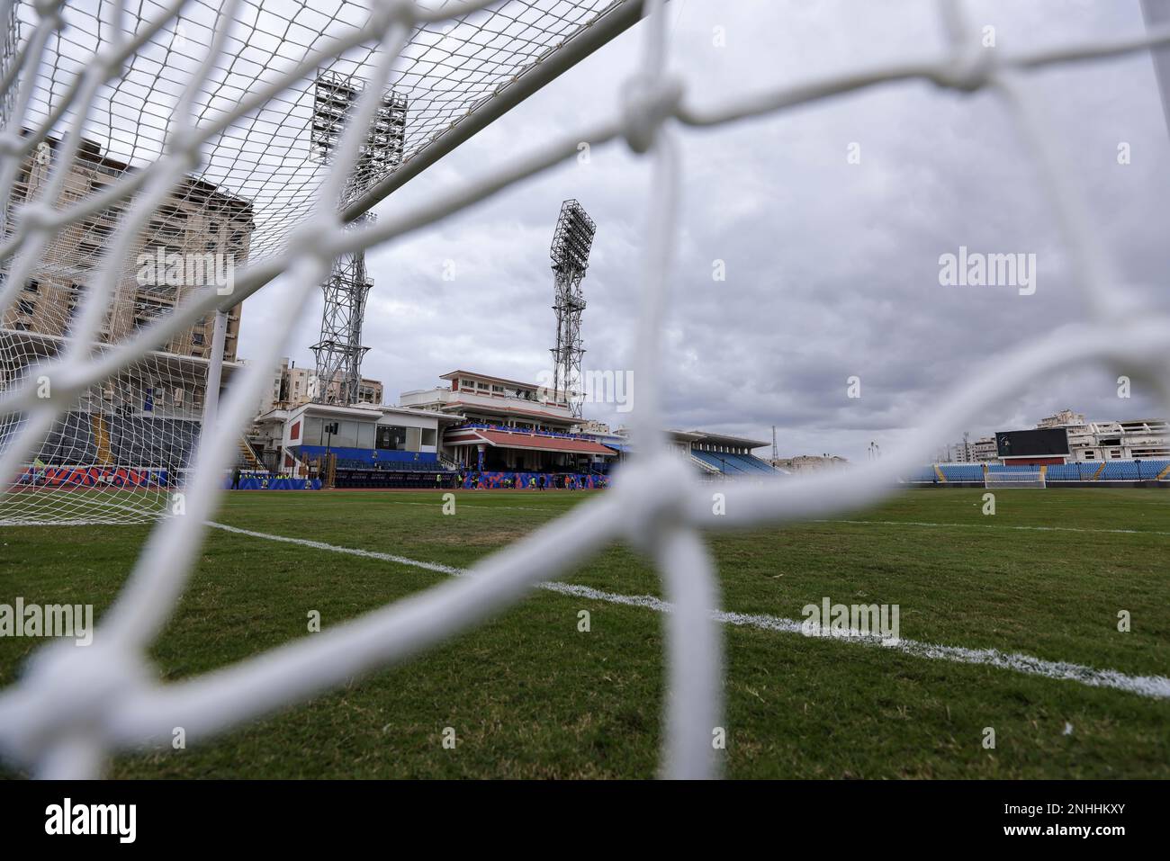 Egypt, Alexandria - 21 February 2023 - A general view of the Alexandria ...