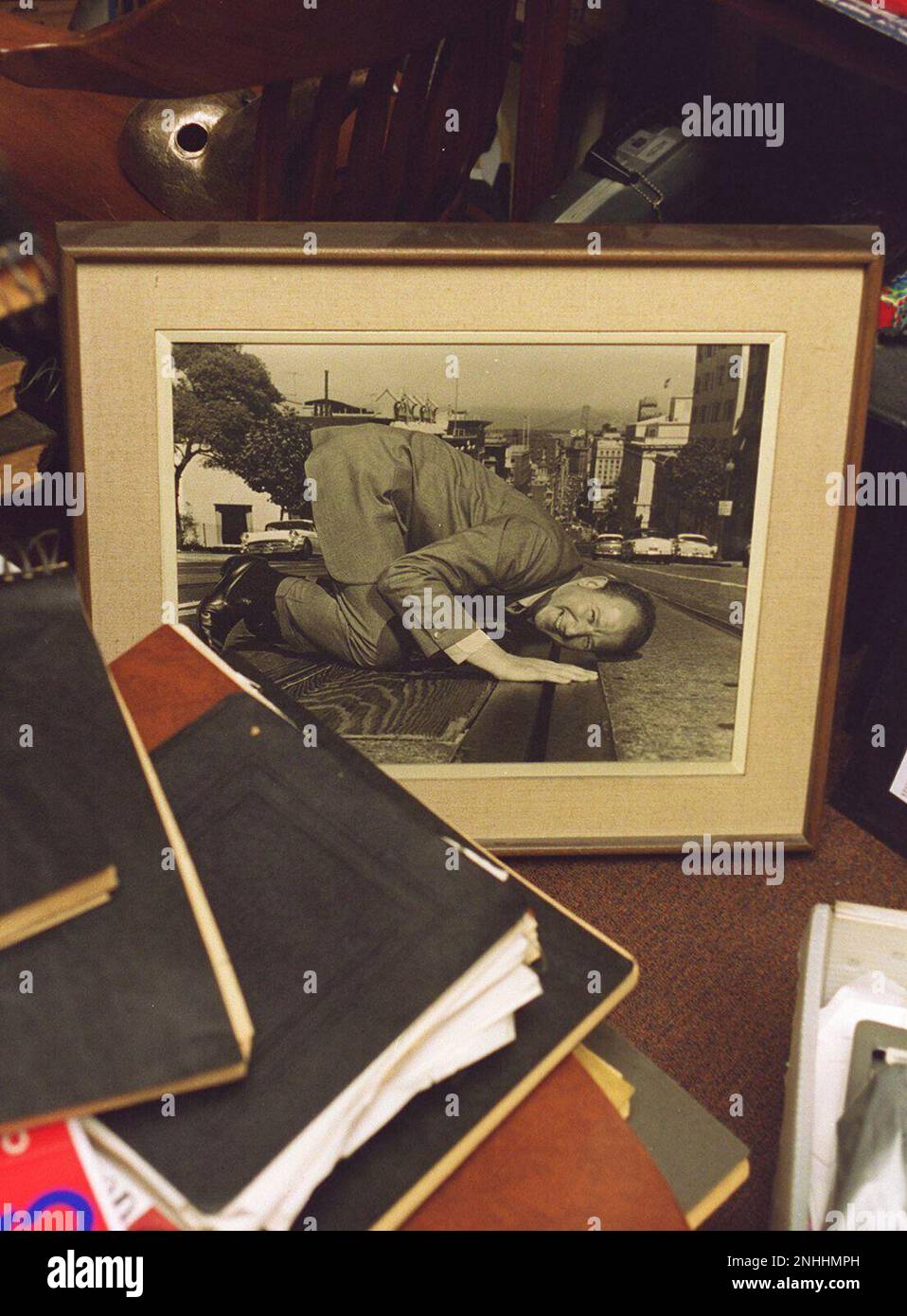 CAEN EAR/C/03FEB97/SC/MACOR - PICTURE OF HERB CAEN FROM EARLY 1950'S ...