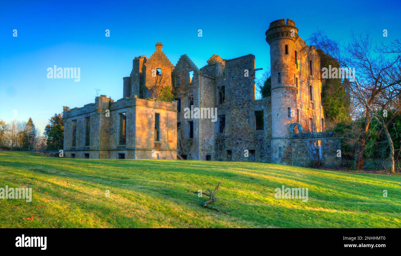 brucklay castle aberdeenshire scotland Stock Photo - Alamy