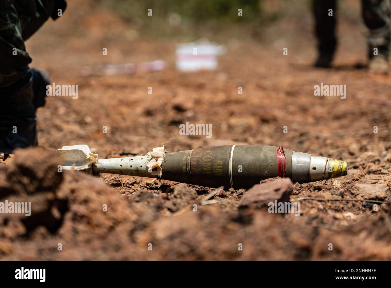 Thailand Mine Action Center Explosive Ordnance Disposal students ...