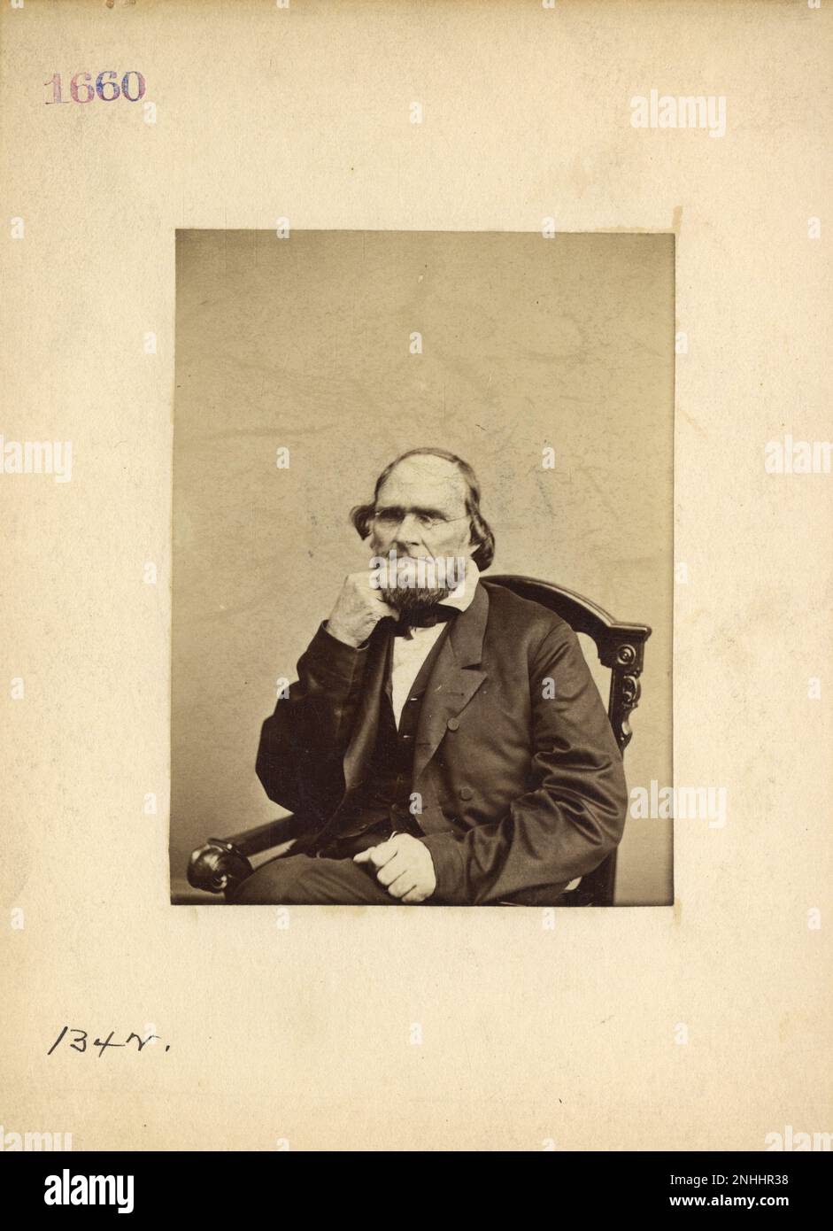 Jesse Grant, Father of U.S. Grant 19th Century Mathew Brady ...