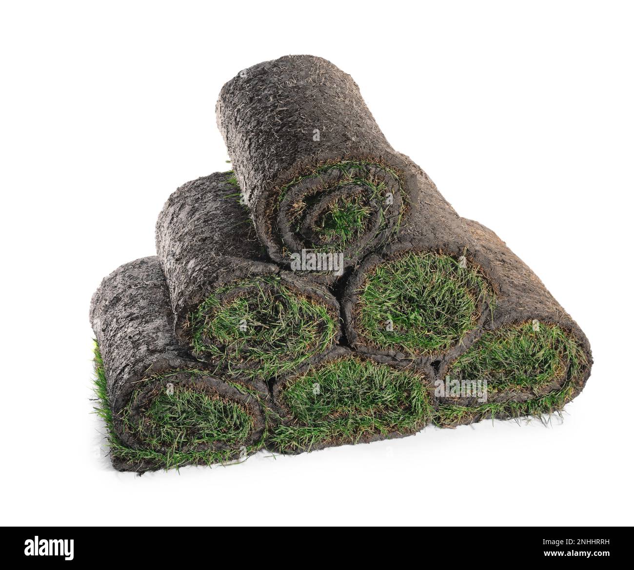 Turf rolls Cut Out Stock Images & Pictures - Alamy