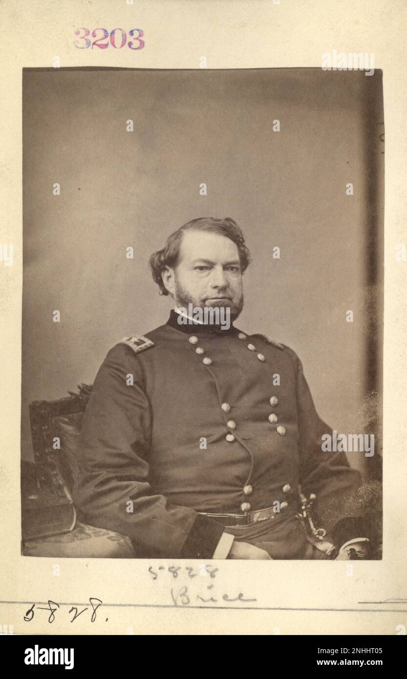 Gen. Benjamin W. Brice 19th Century Mathew Brady, Quartermaster, and ...