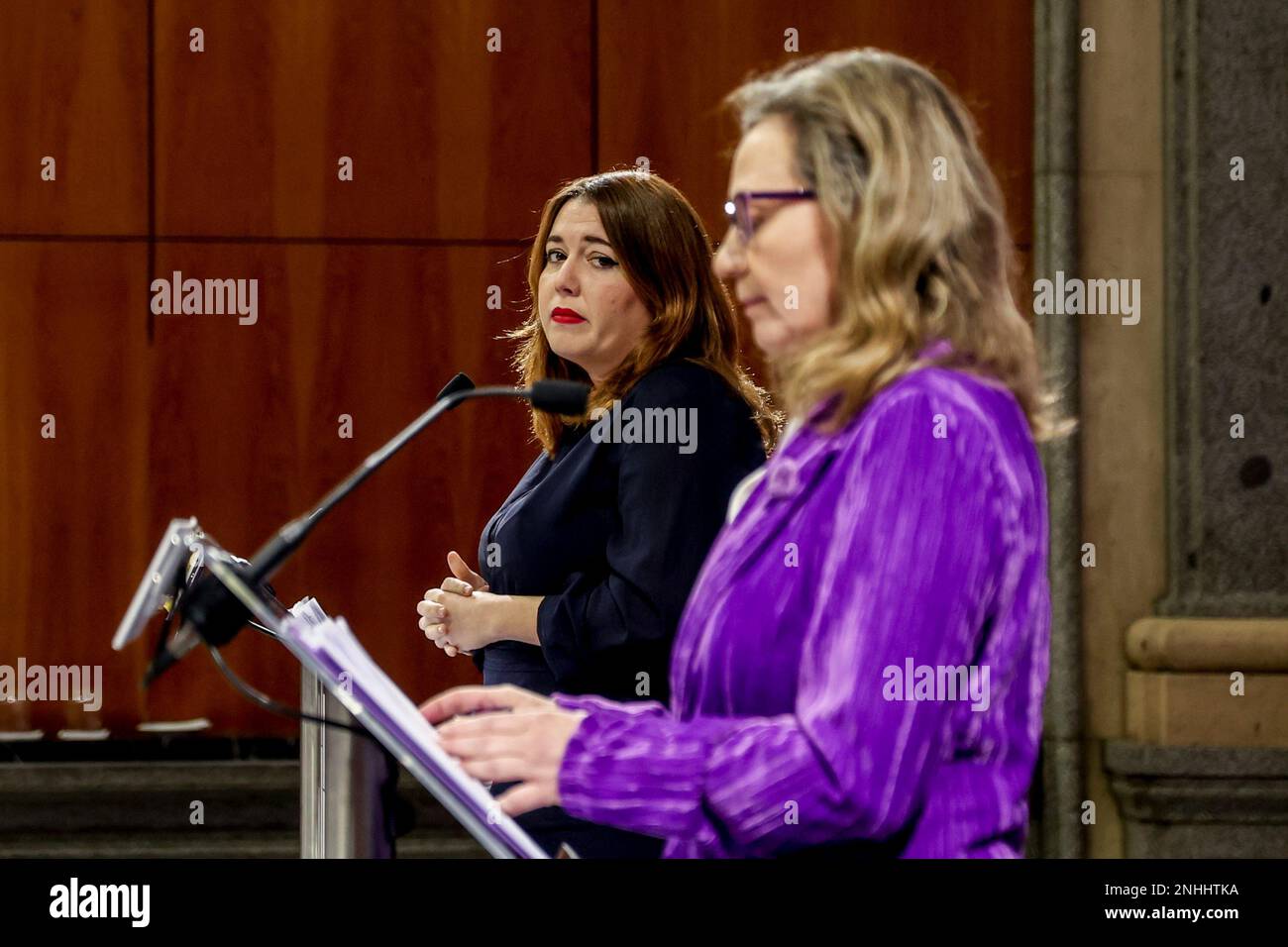 The Secretary of State for Equality and against Gender Violence, Ángela ...