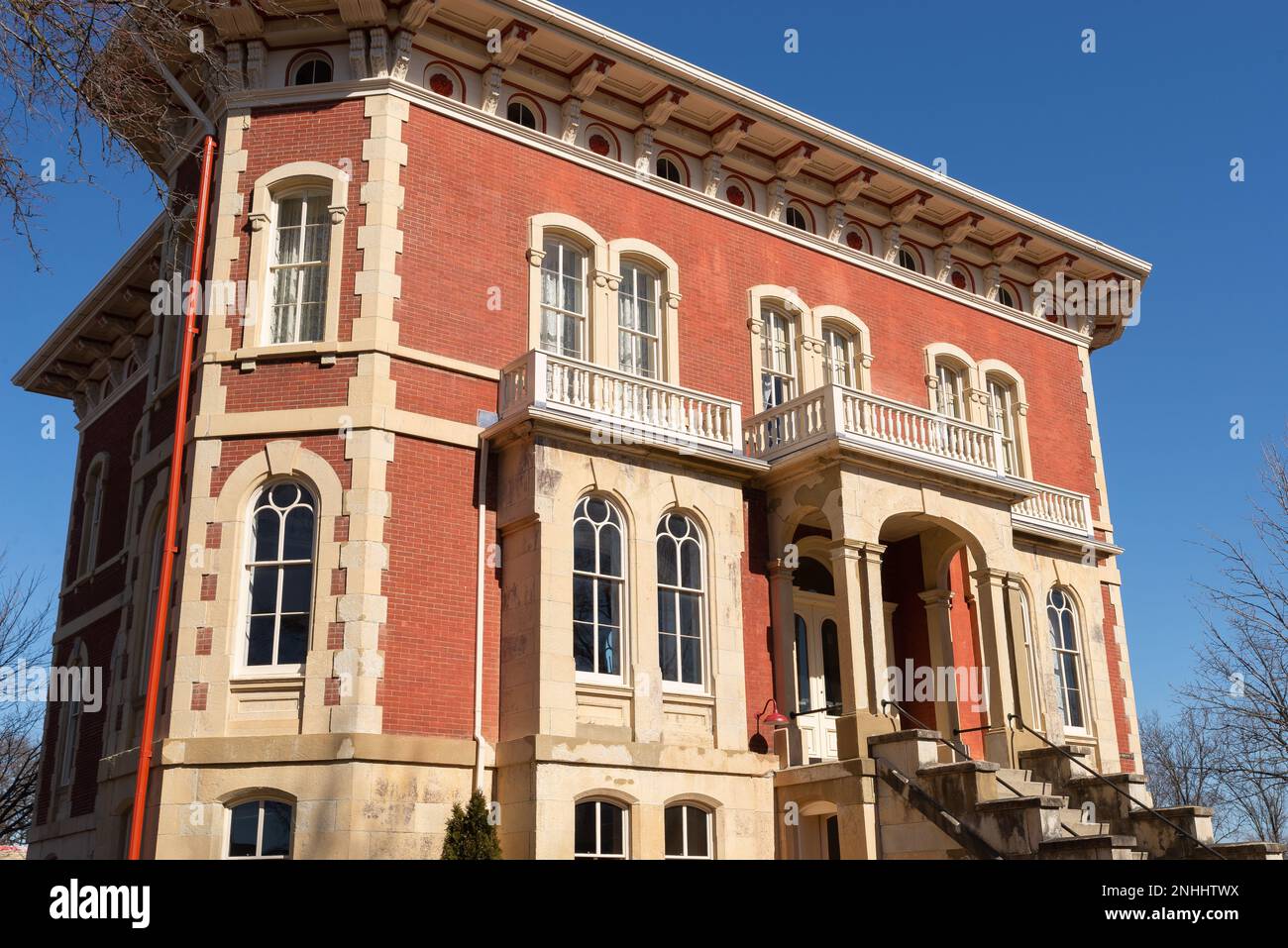 Ottawa, Illinois - United States - February 19th, 2023: Exterior of the ...