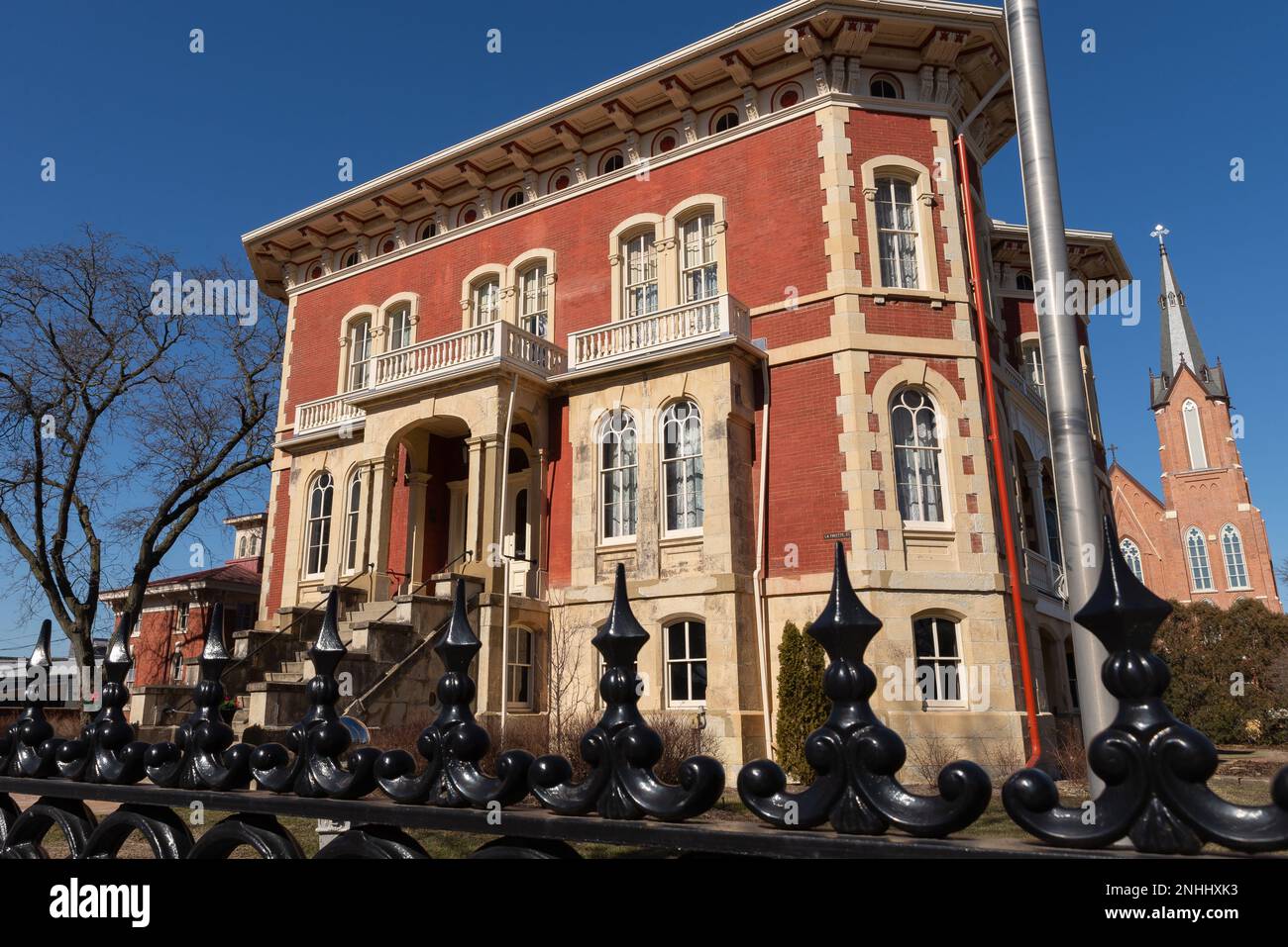 Reddick mansion ottawa illinois hi-res stock photography and images - Alamy
