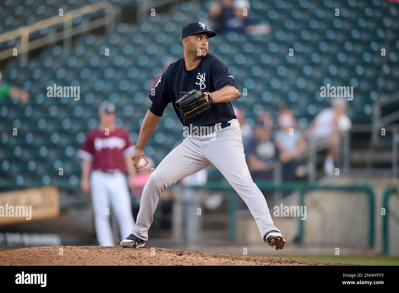 Scranton/Wilkes-Barre RailRiders pitcher Richard Rodriguez (32) during an International League ...