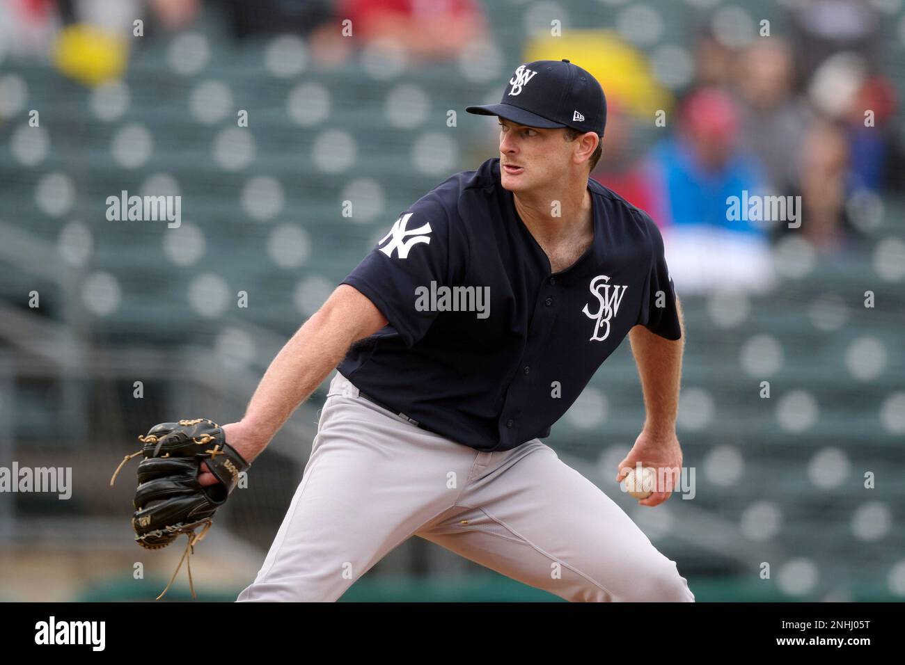 Scranton/Wilkes-Barre RailRiders pitcher Matt Krook (17) during an International League baseball ...