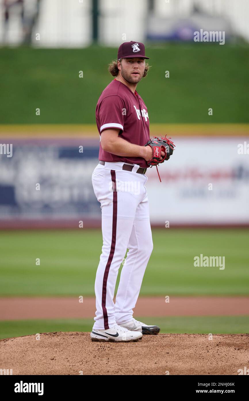 Lehigh Valley IronPigs pitcher Erik Miller (33) during an International League baseball game ...