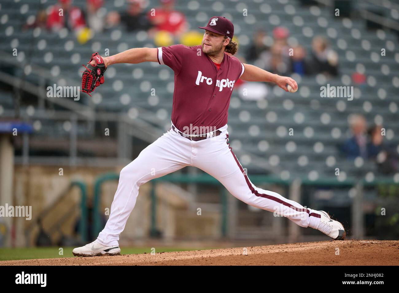 Lehigh Valley IronPigs pitcher Erik Miller (33) during an International ...