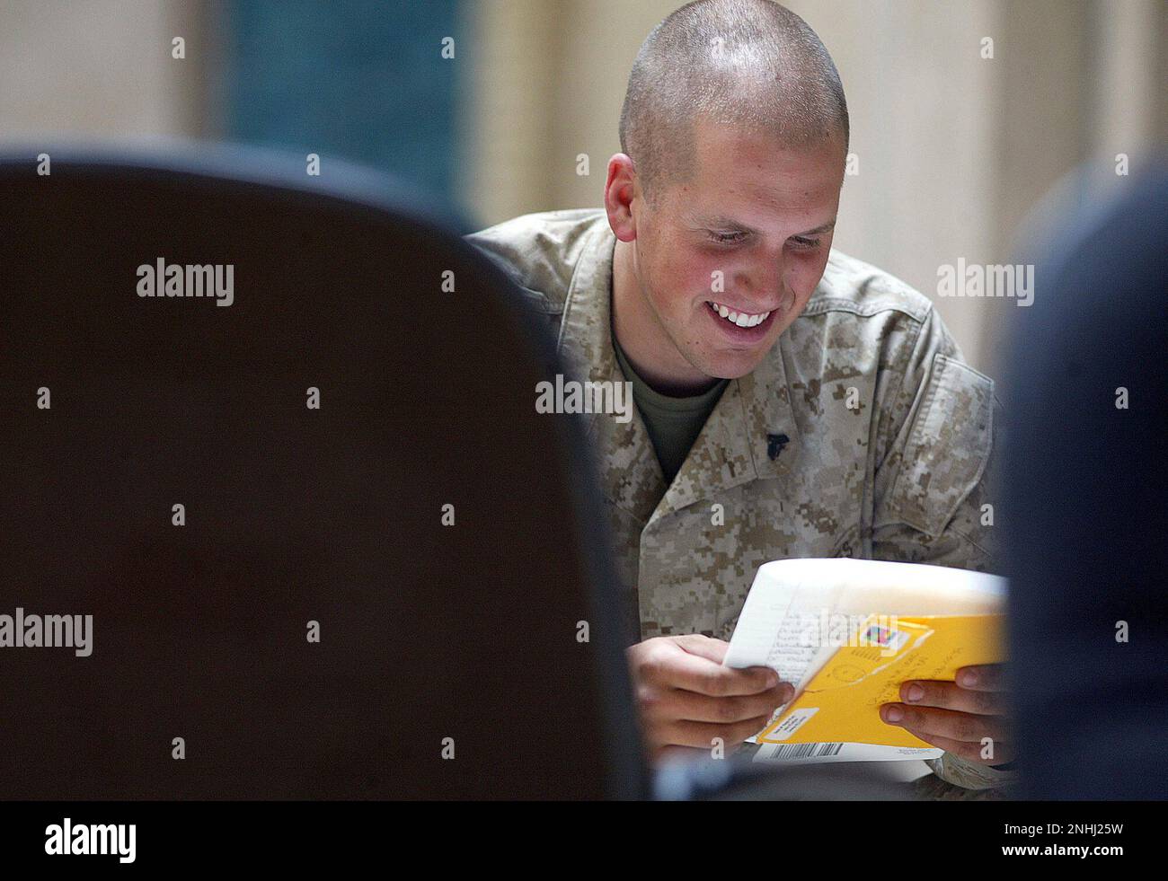 U.S. Marine Corps Cpl. Kevin Wright of Marriam, Kan., with the 3rd ...