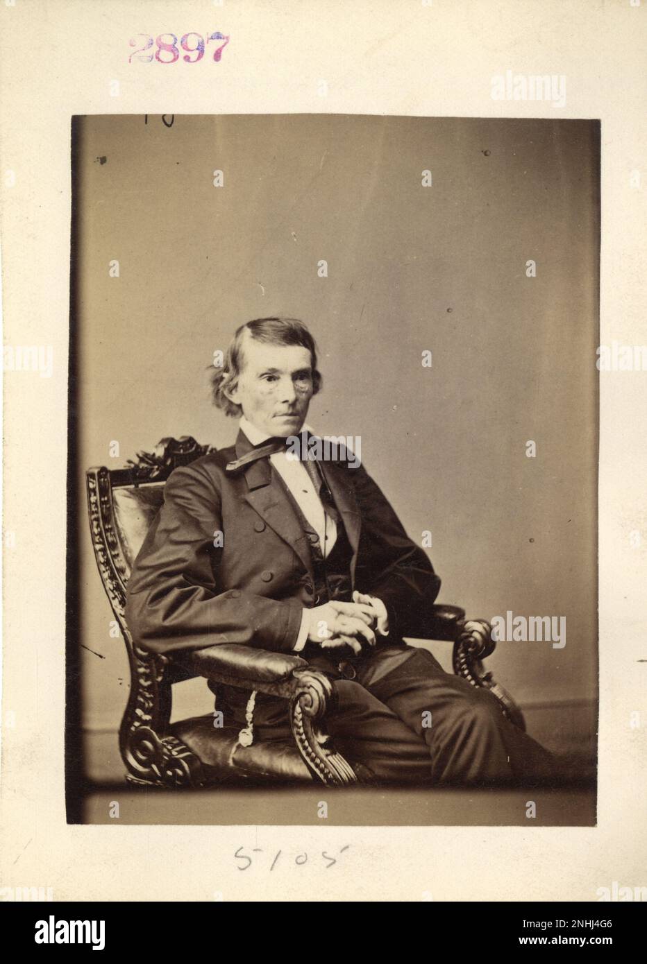 Hon. Alexander H. Stephens, Georgia 19th Century Mathew Brady ...