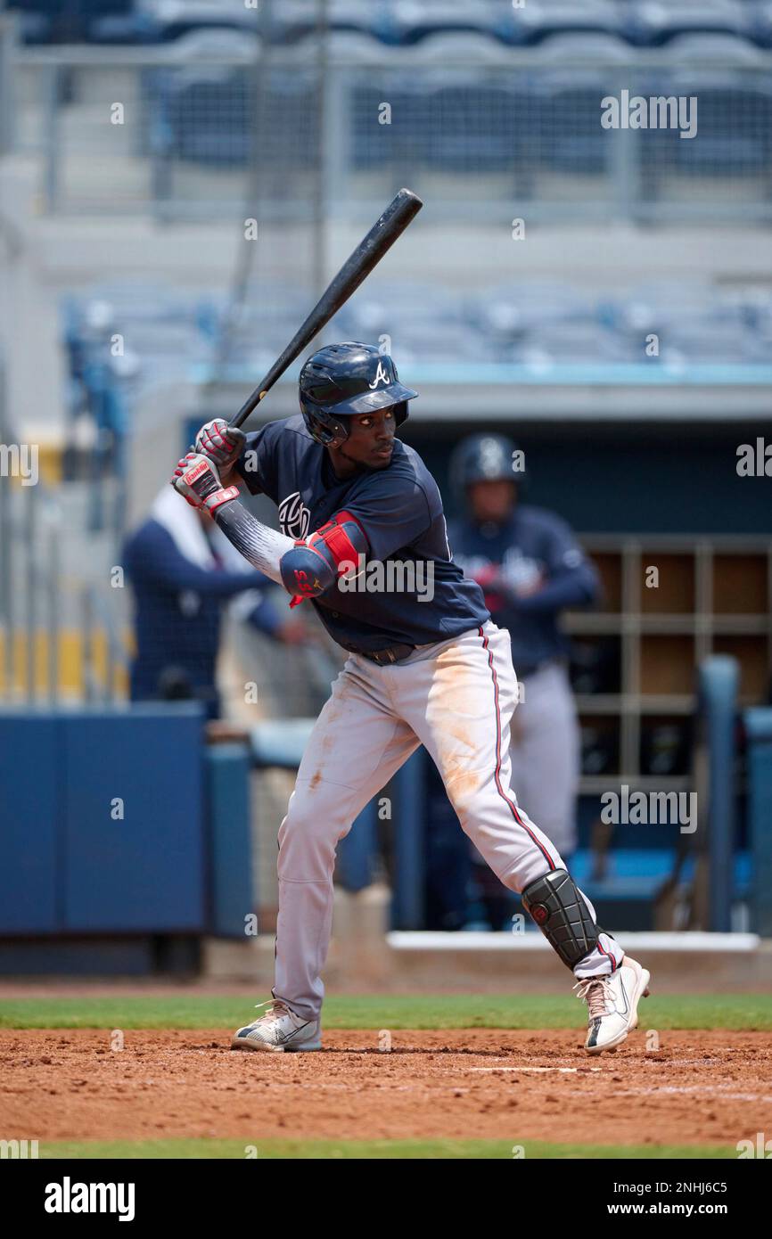 FCL Braves Francisco Floyd (24) bats during a Florida Complex League ...