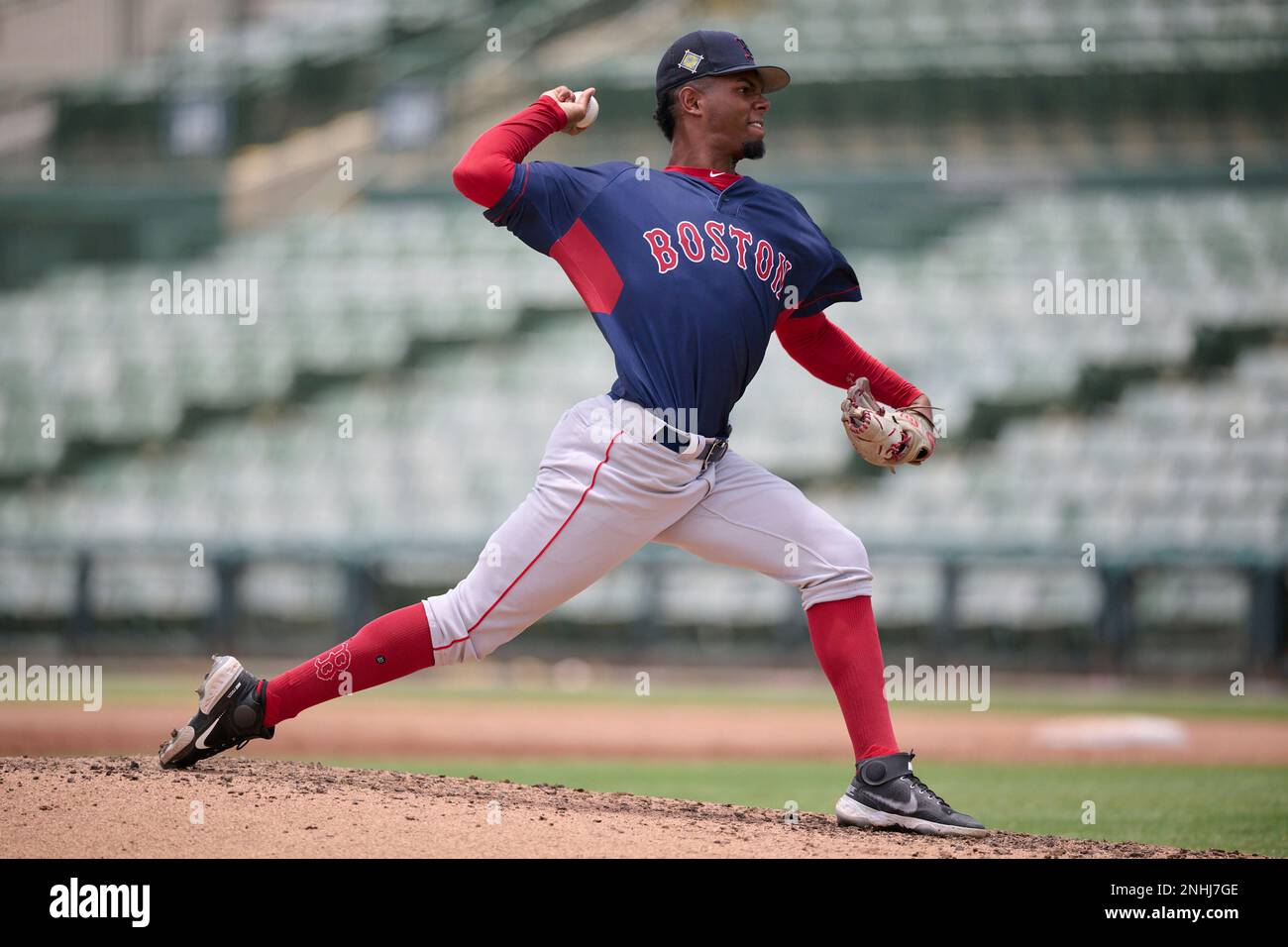 FCL Red Sox pitcher Luis Talavera (46) during a Florida Complex League ...