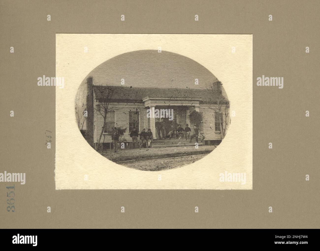 Gen. George H. Thomas' Headquarters, Ringgold, Ga, 1864 19th Century ...