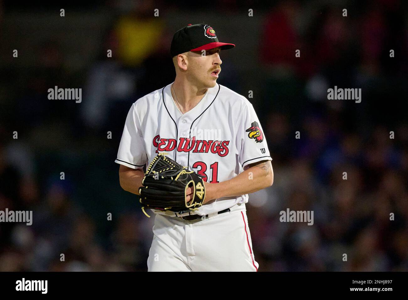 Rochester Red Wings pitcher Reed Garrett (31) during an International ...