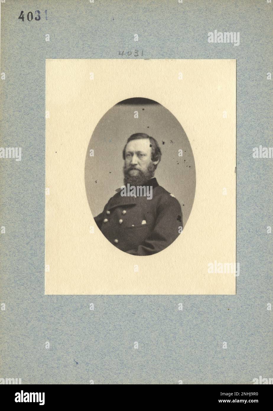 Hon. George Briggs, New York 19th Century Mathew Brady, Quartermaster ...
