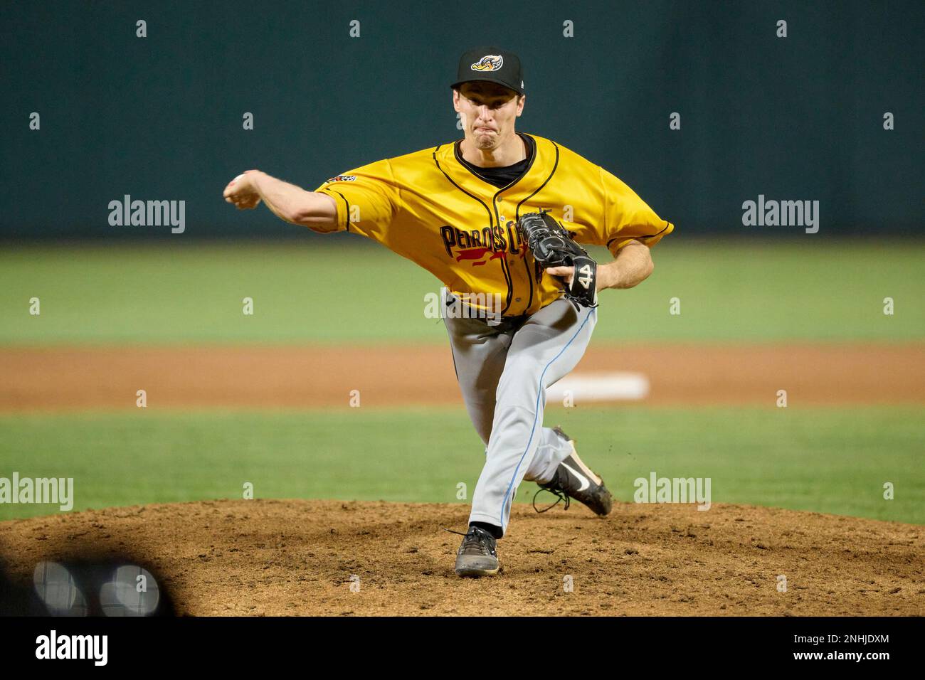 Los Perros Calientes pitcher Kevin Kelly (41) during an Eastern League ...