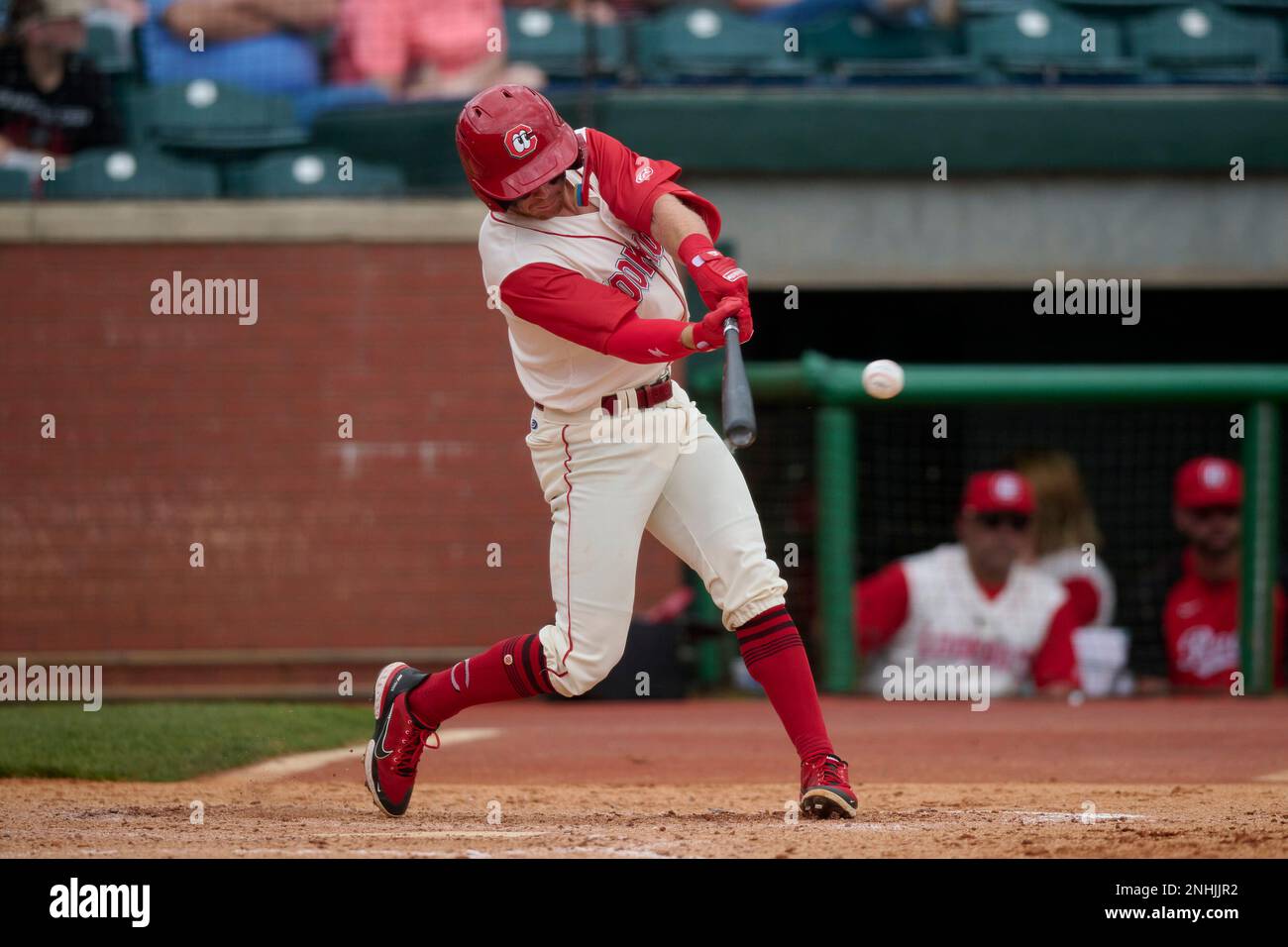 Chattanooga Lookouts Matt McLain (9) bats during a Southern League ...