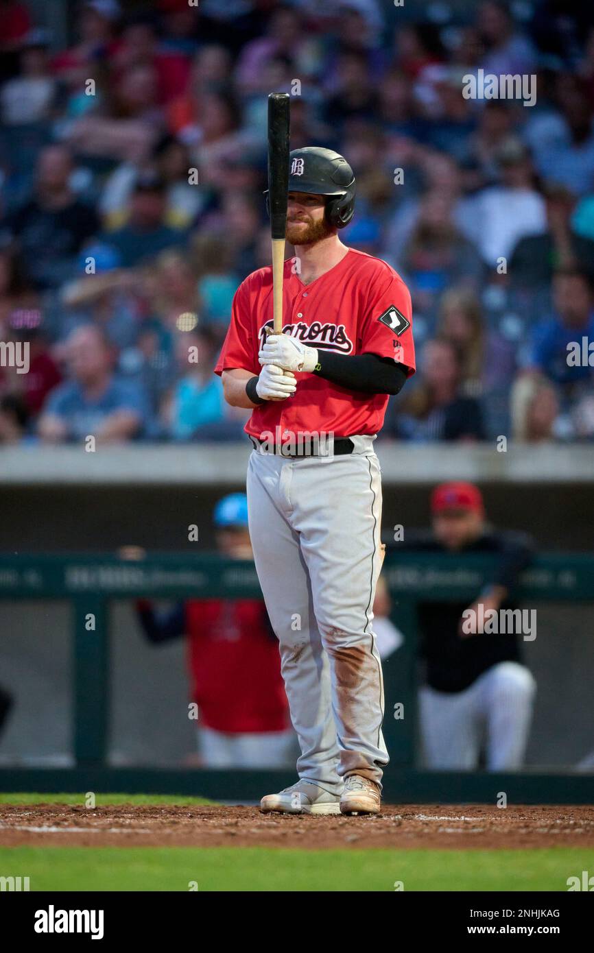 Birmingham Barons Alex Destino (23) bats during a Southern League ...